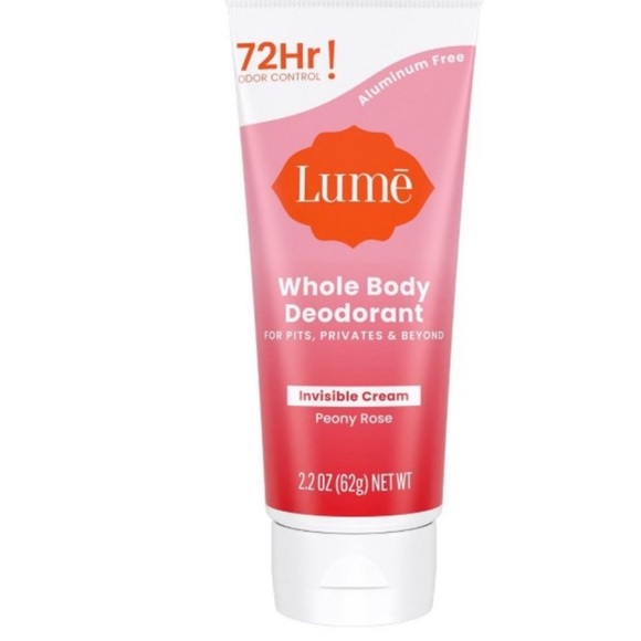 lume | Bath & Body | Lume Whole Body Deodorant Invisible Cream Peony ...